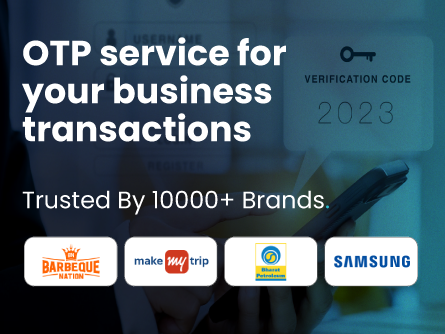 OTP services for business transactions - MyOperator