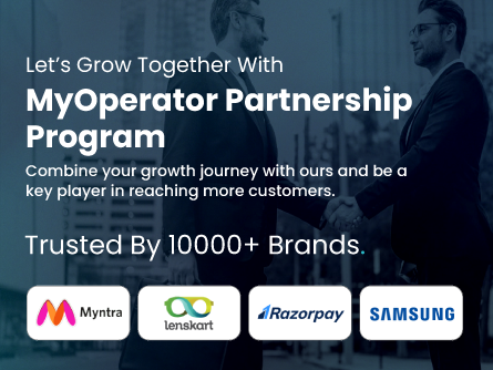 MyOperator Partnership Program | Become a Partner Now